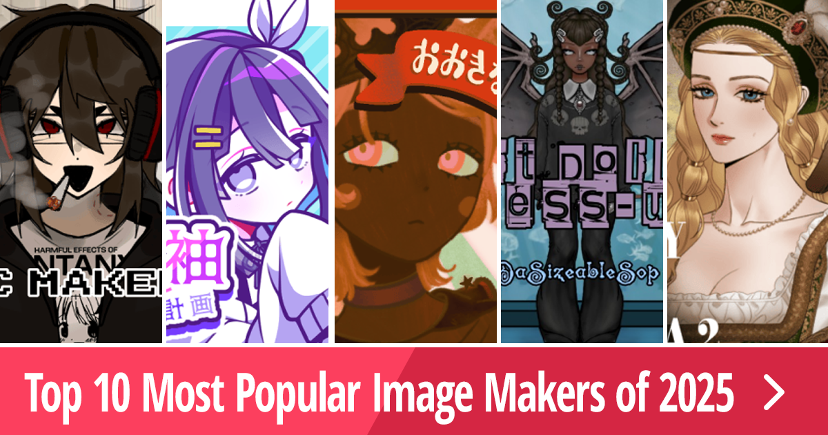 The 10 Most Popular Image Makers of 2025 | Picrewブログ